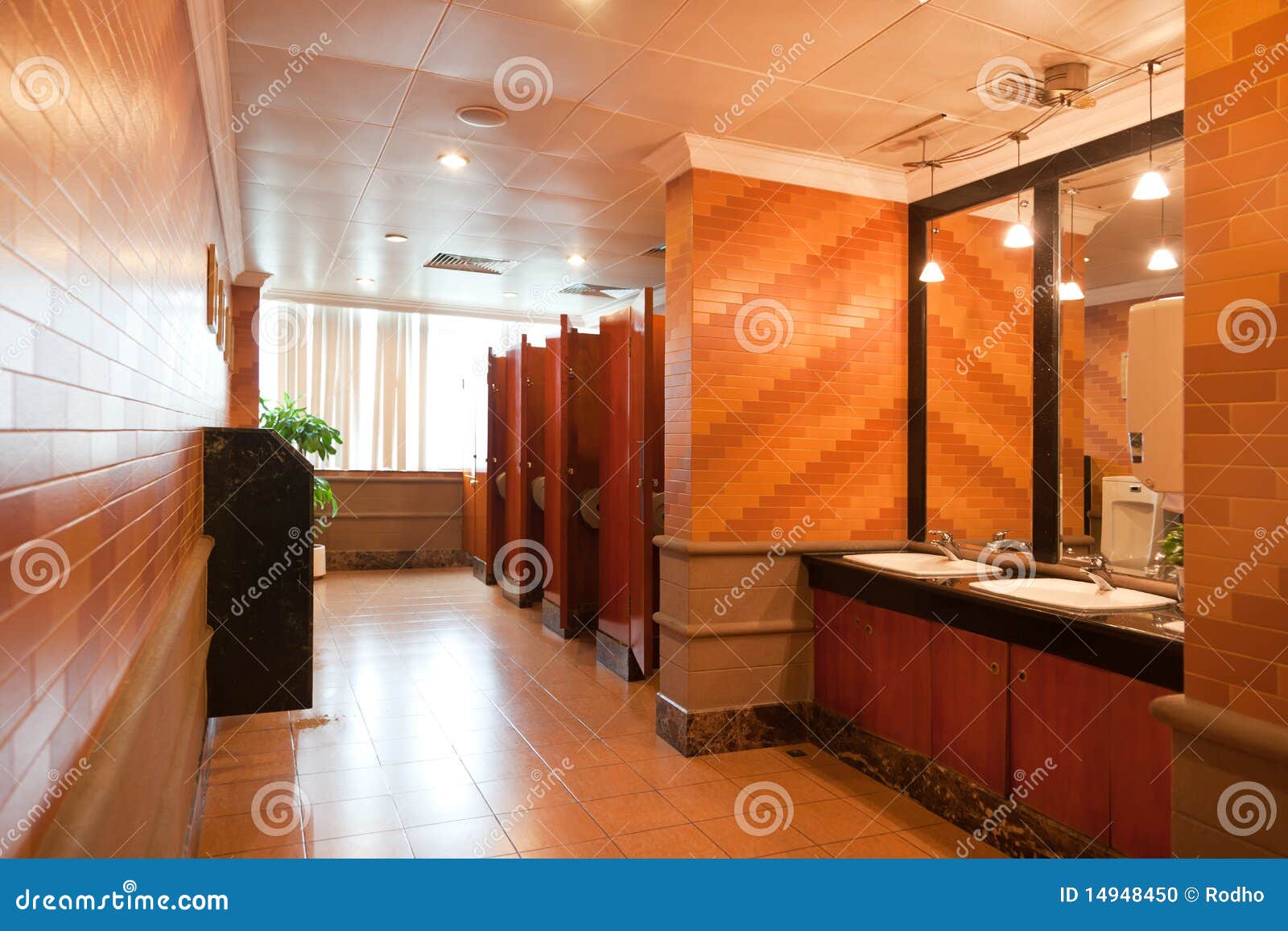 Interior of a Luxury Public Restroom Stock Photo - Image of home ...