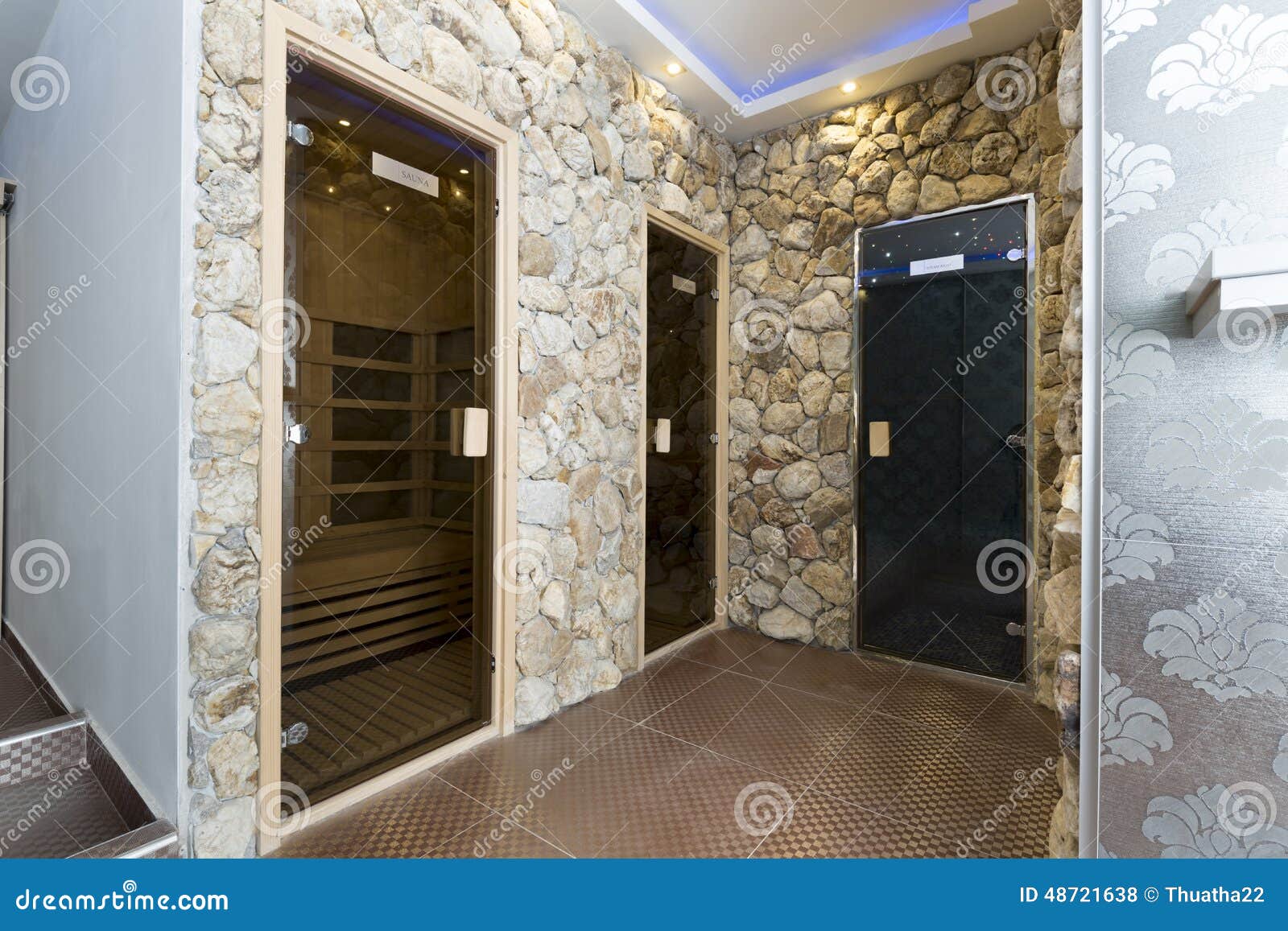 Interior of a Luxury Spa Wellness Center Stock Photo - Image of leisure ...
