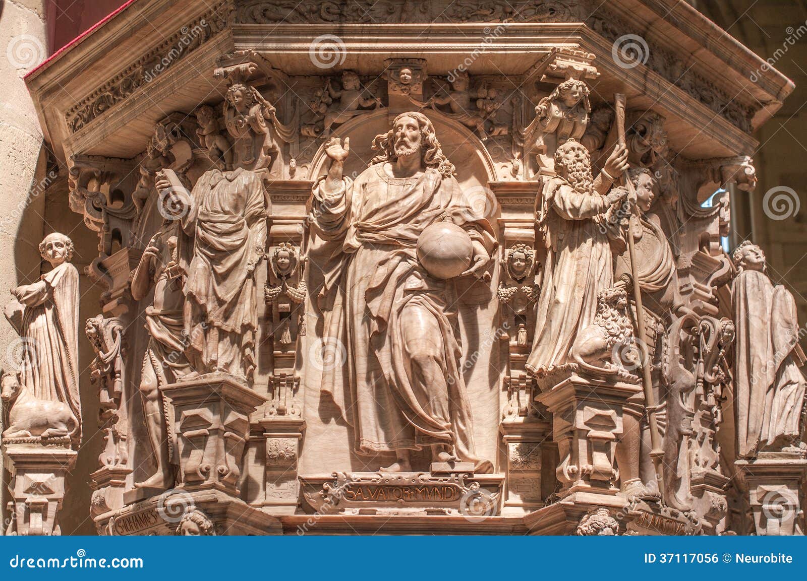 Interior of Magdeburg S Cathedral, Magdeburg, Germany Stock Photo ...
