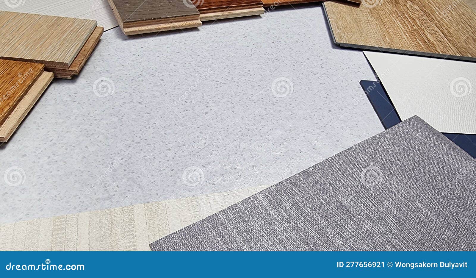 Interior Material Samples in Close Up Perspective View Contains Fabric ...