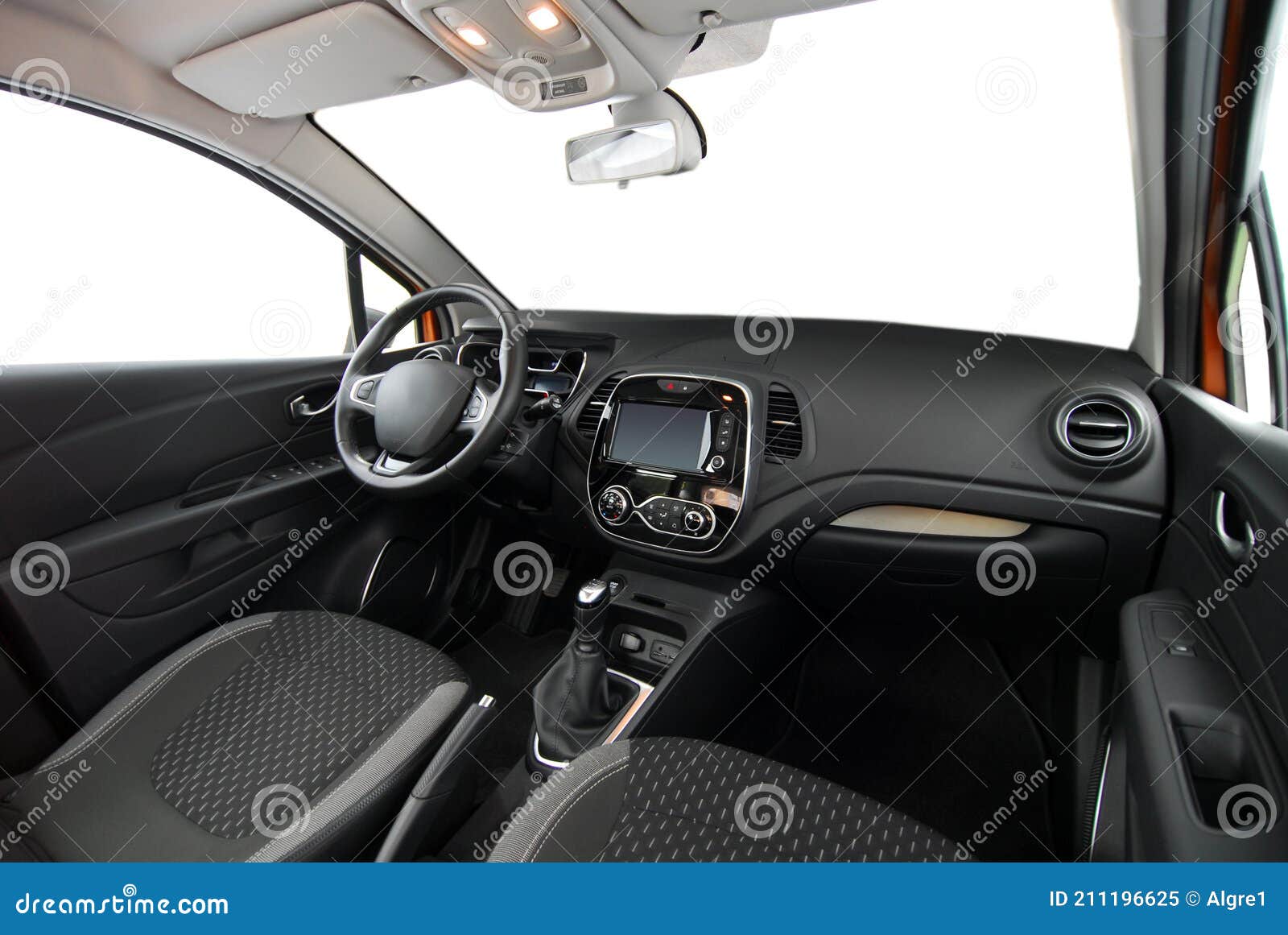 A Board with Instruments of a Luxury Passenger Car Stock Image - Image ...
