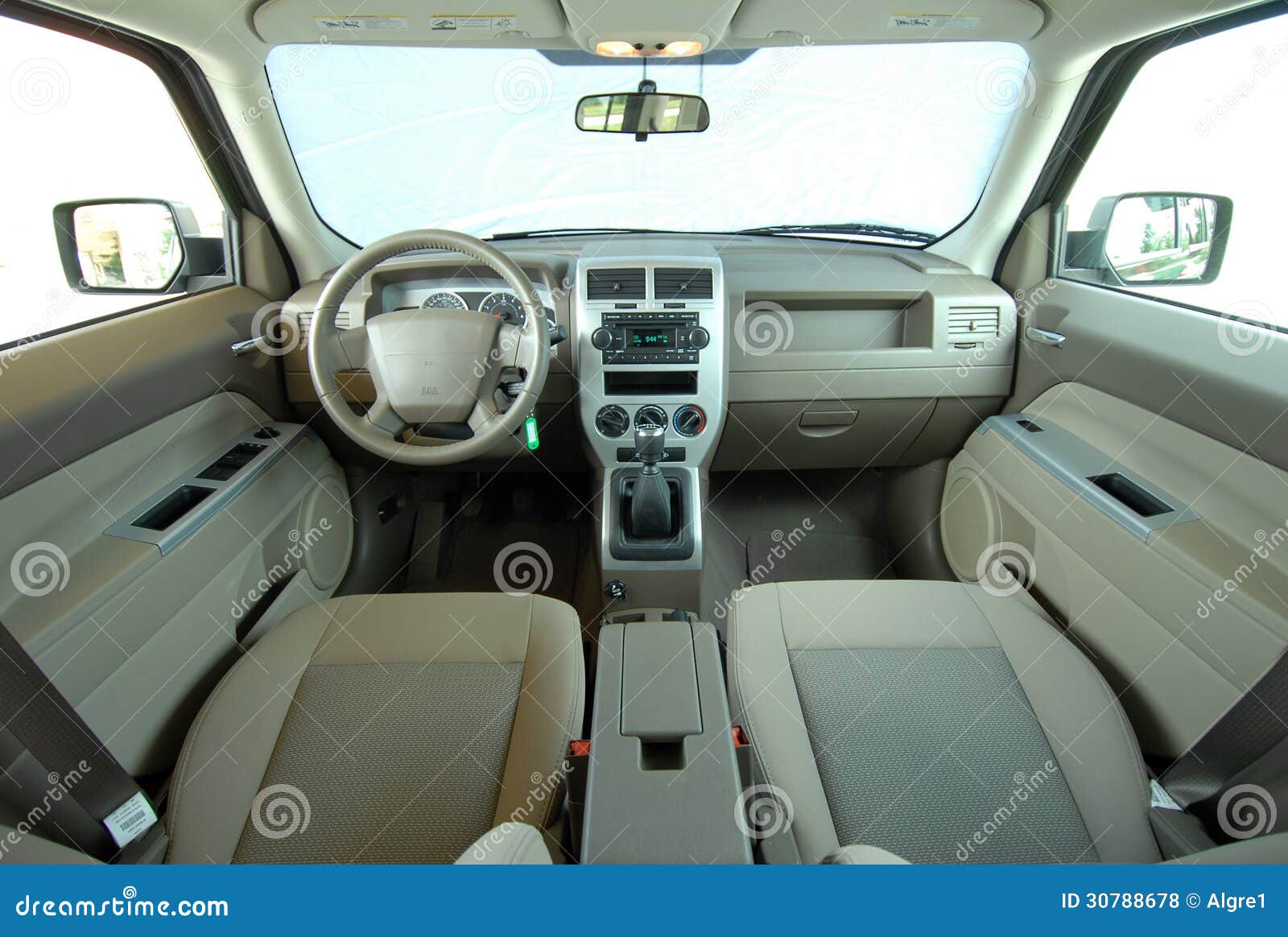 Interior of a modern car stock photo. Image of luxurious - 30788678