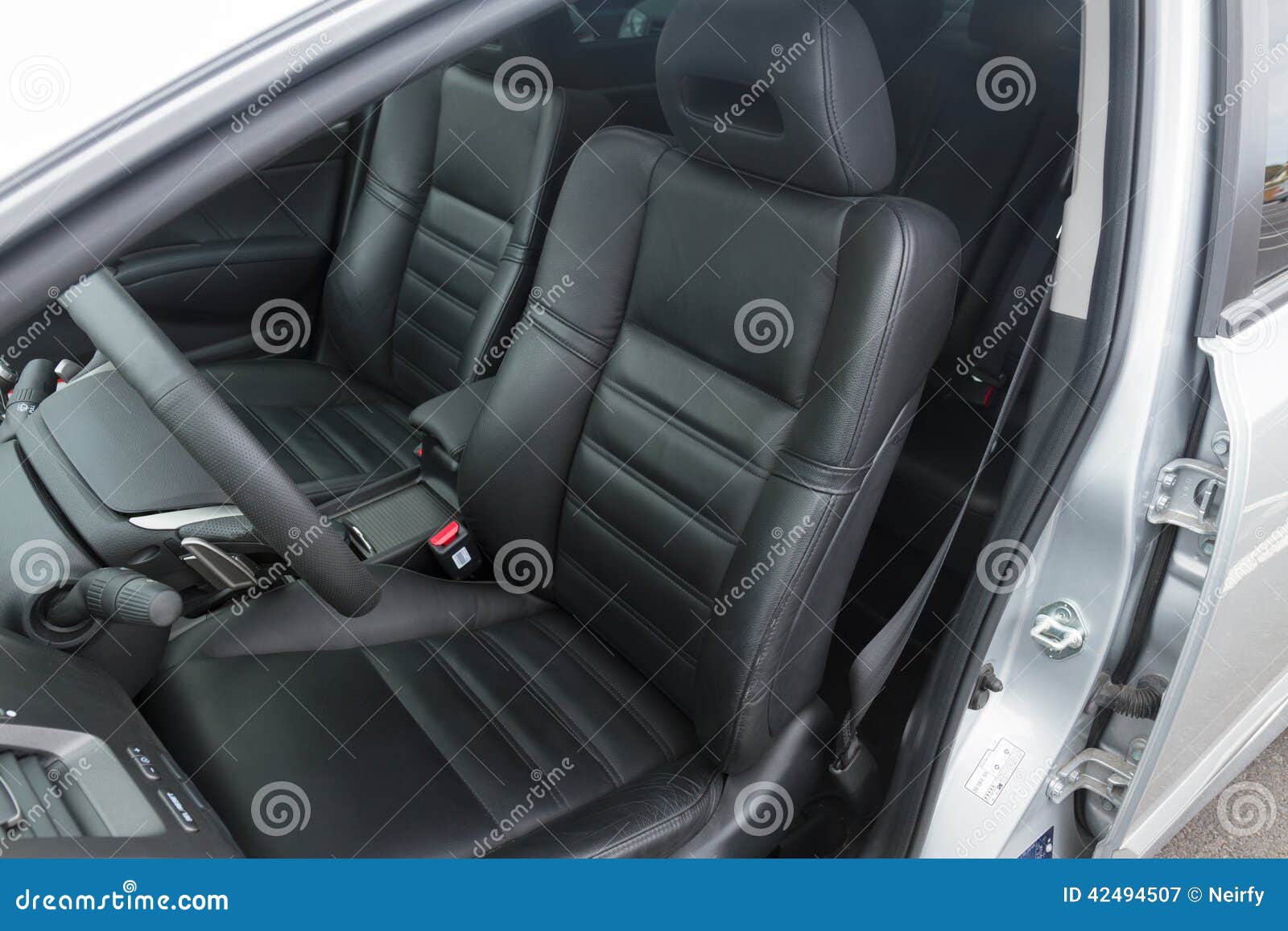 Interior of modern car stock image. Image of vehicle - 42494507
