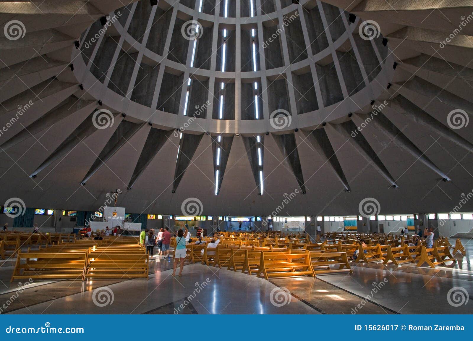Interior of a Modern Church Editorial Photography - Image of modern ...