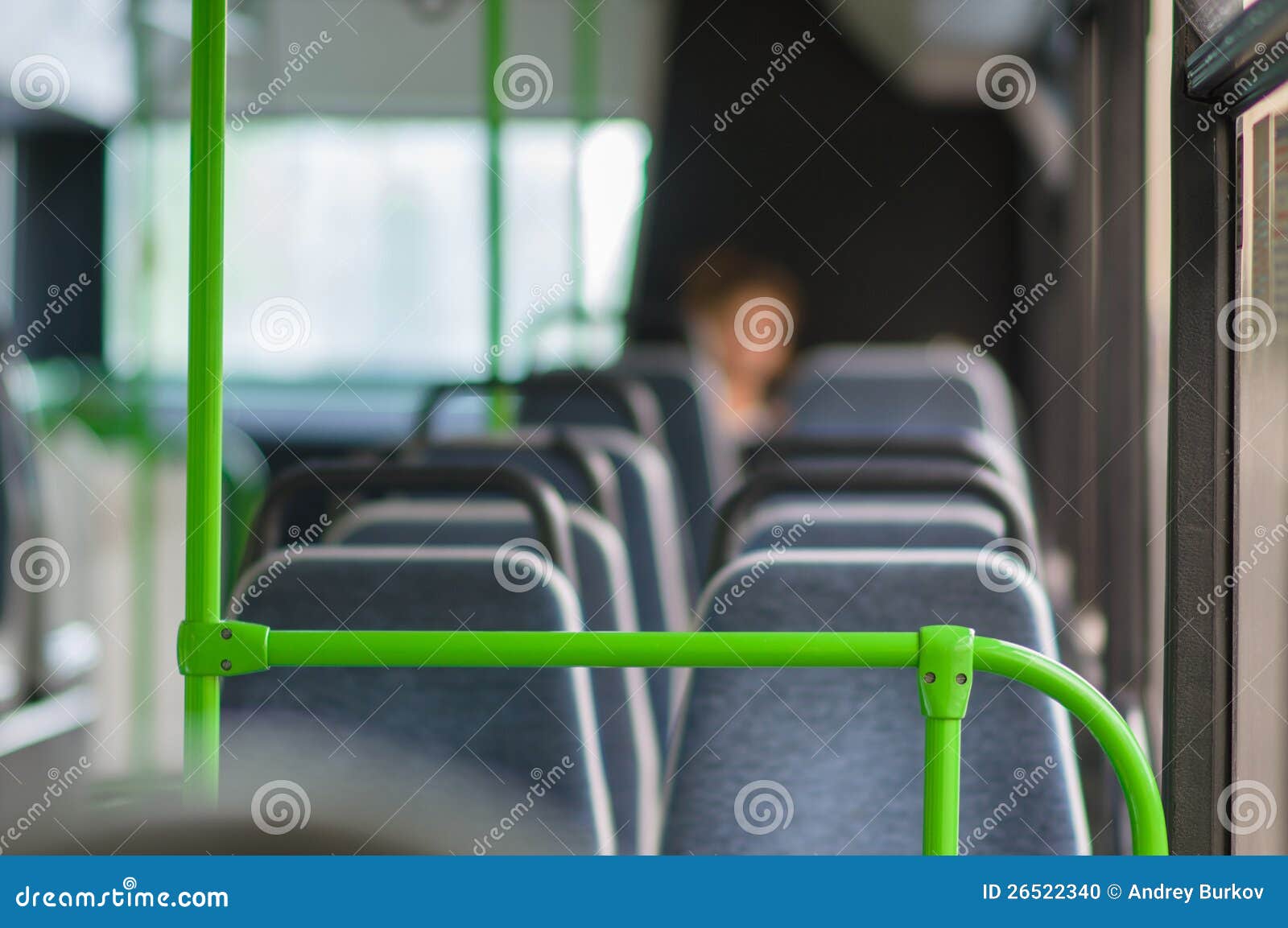 Interior of Modern City Bus Stock Photo - Image of rapid, move: 26522340
