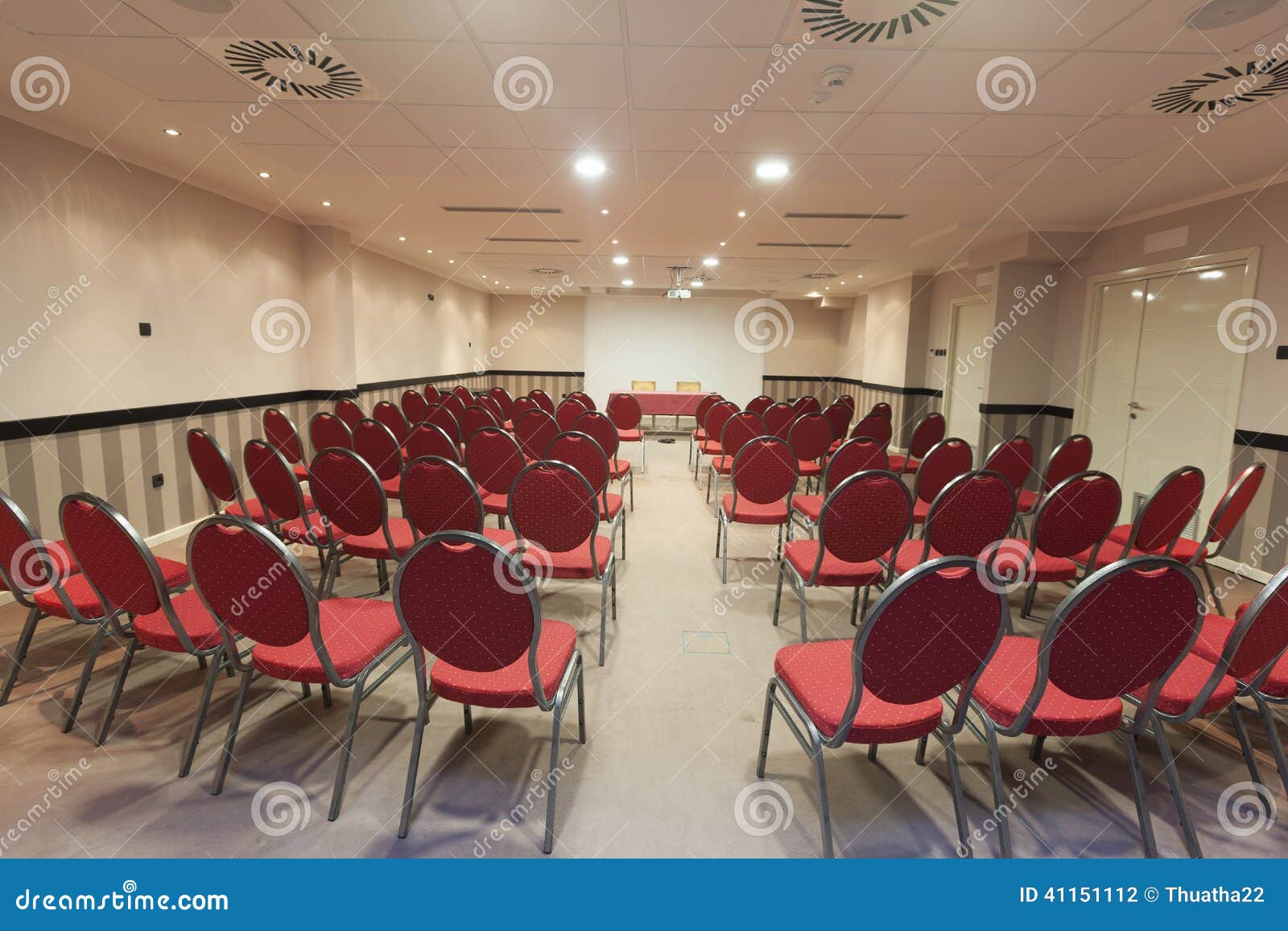 Interior of a Modern Conference Hall Stock Photo - Image of room, seat ...