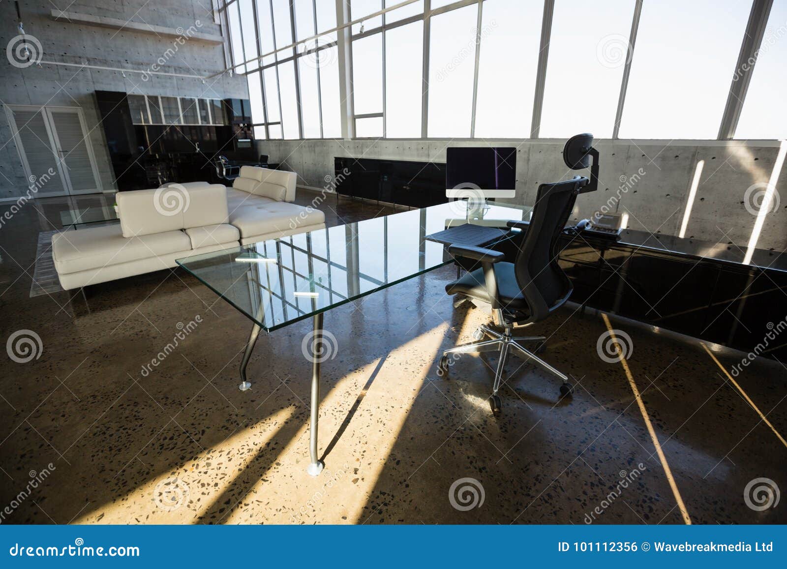 Interior of Modern Creative Office Stock Photo - Image of corporate ...