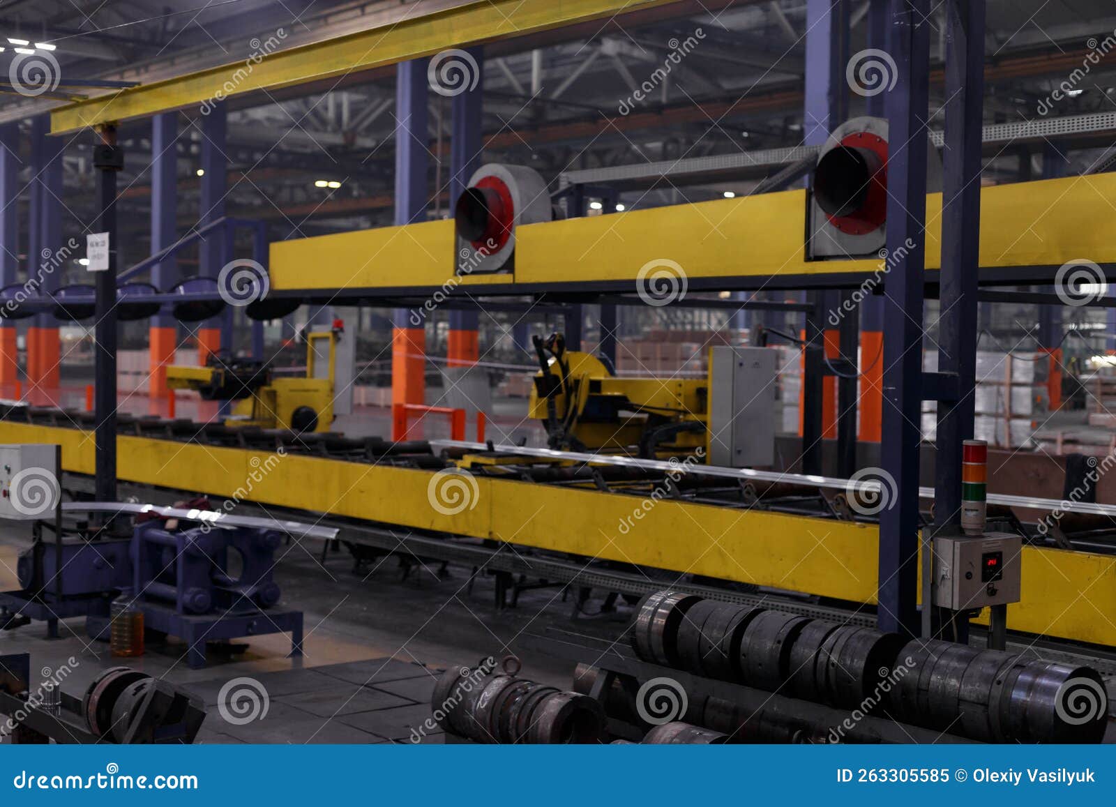 The Interior is Modern Equipment at the Factory, Experimental Equipment ...