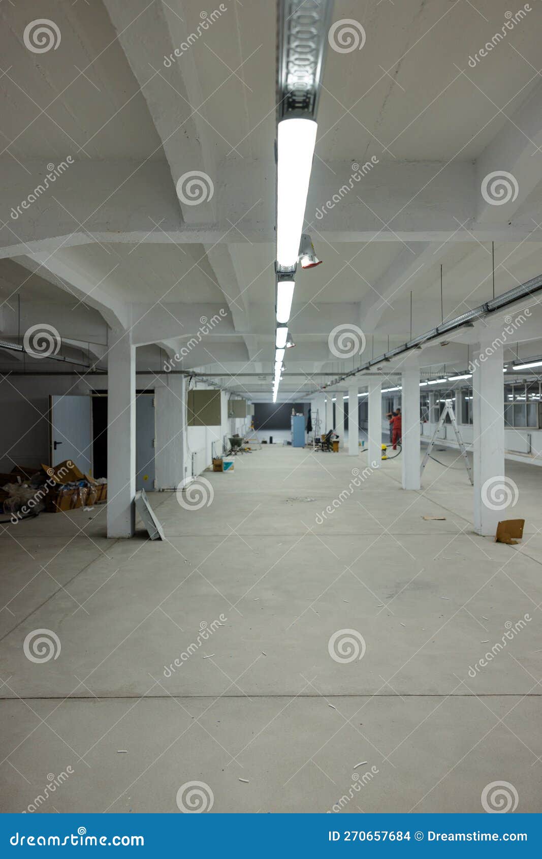 Interior of a Modern Factory, Industrial Building, Factory Interior ...