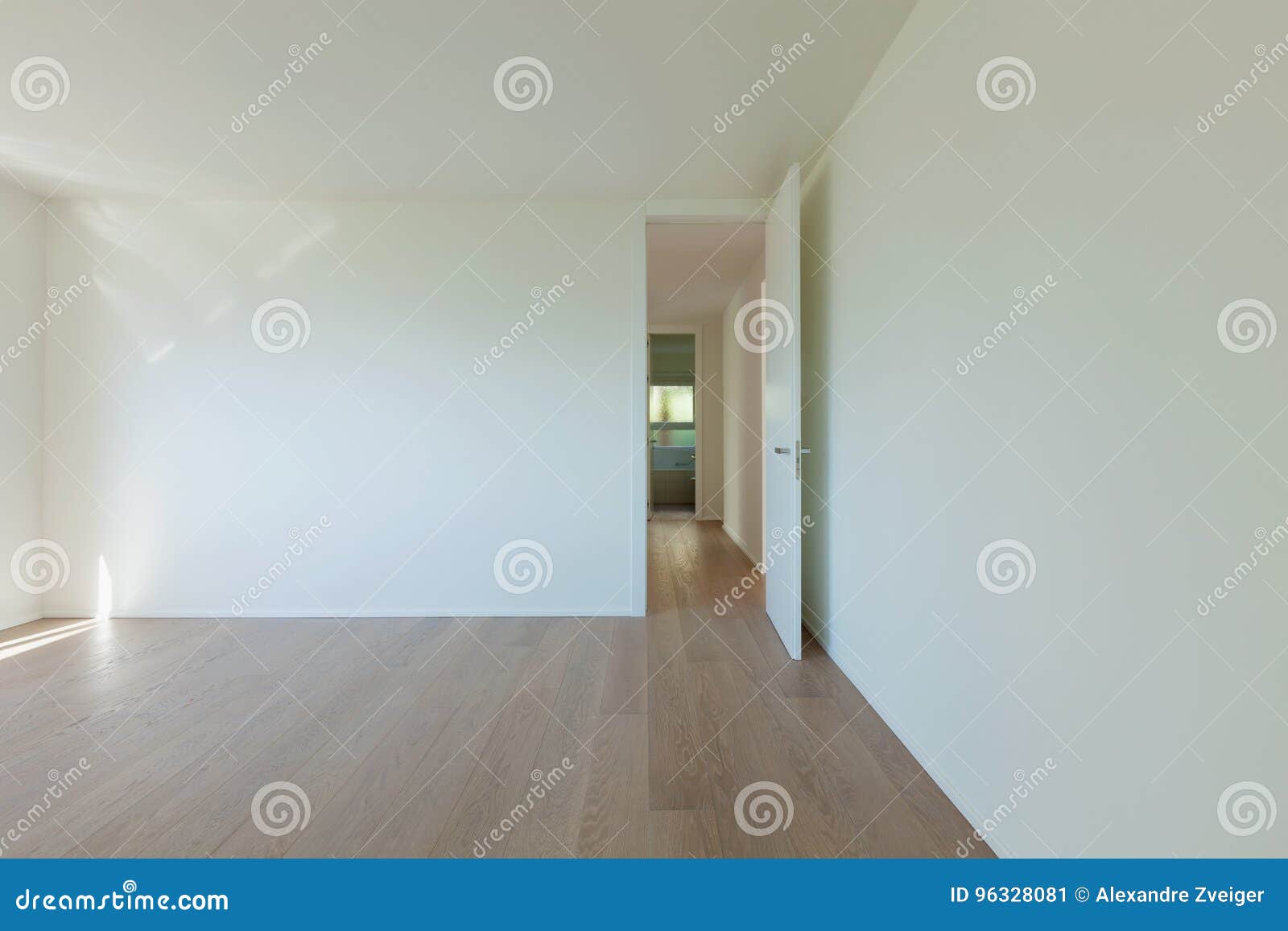 Interior of Empty Apartment. Stock Image - Image of empty, inside: 96328081