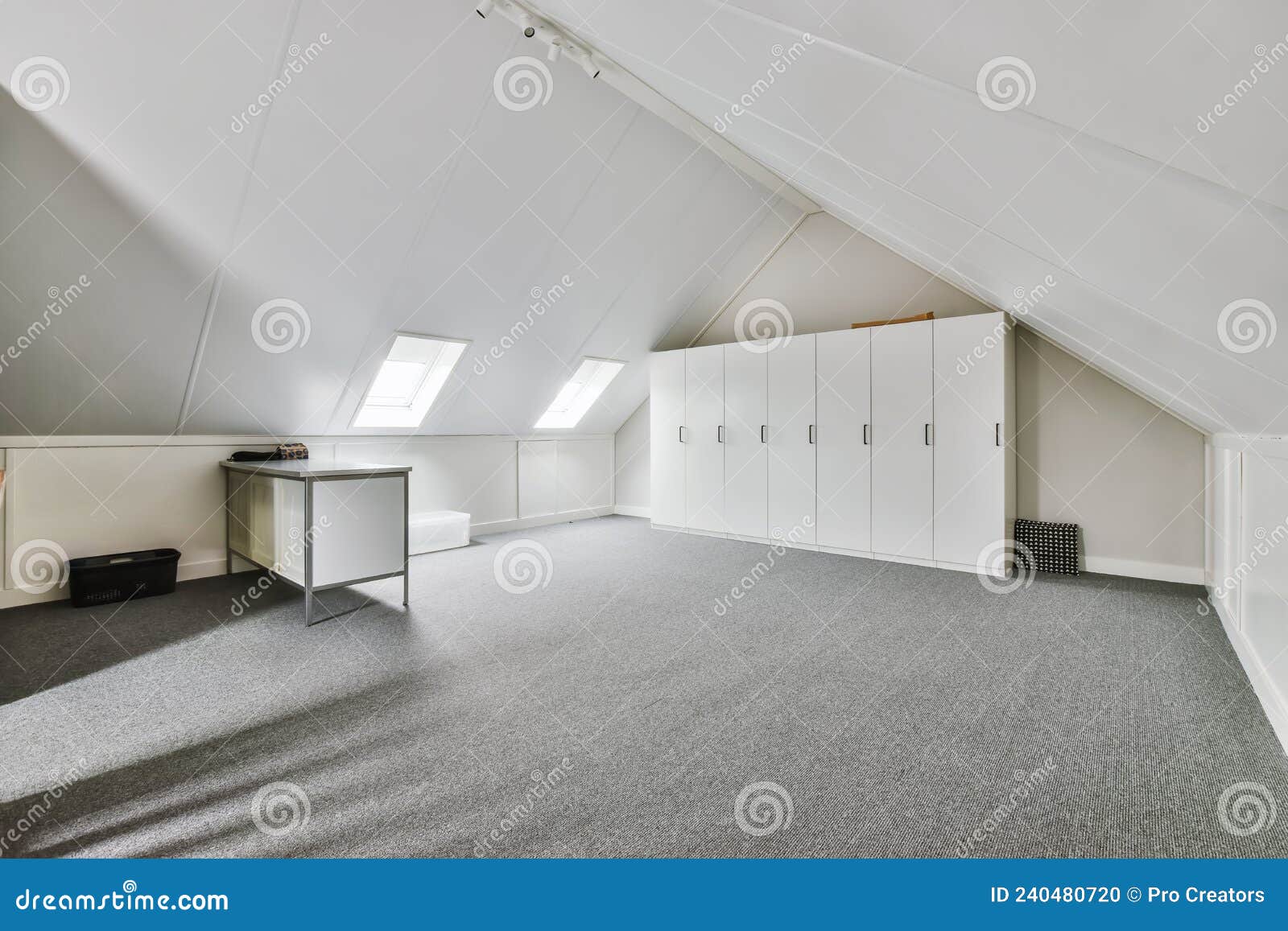 Interior of a modern house stock photo. Image of empty - 240480720