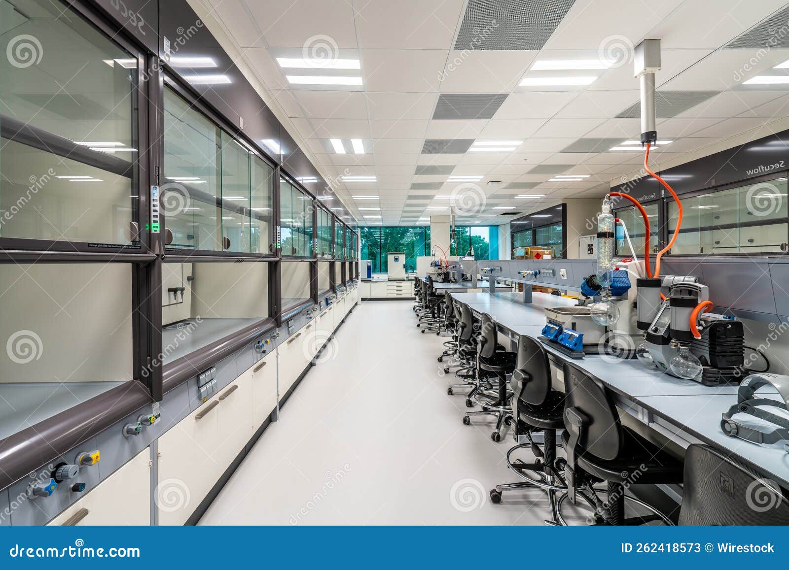Interior of a Modern Laboratory Intended for Scientific Research and ...