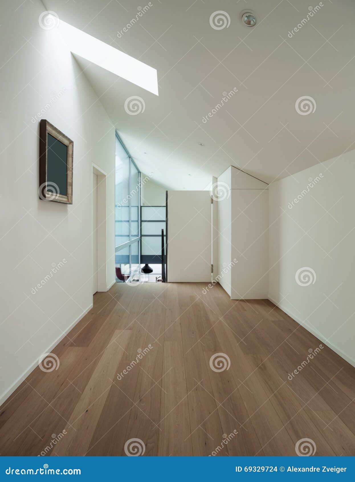Interior of a modern loft stock photo. Image of view - 69329724