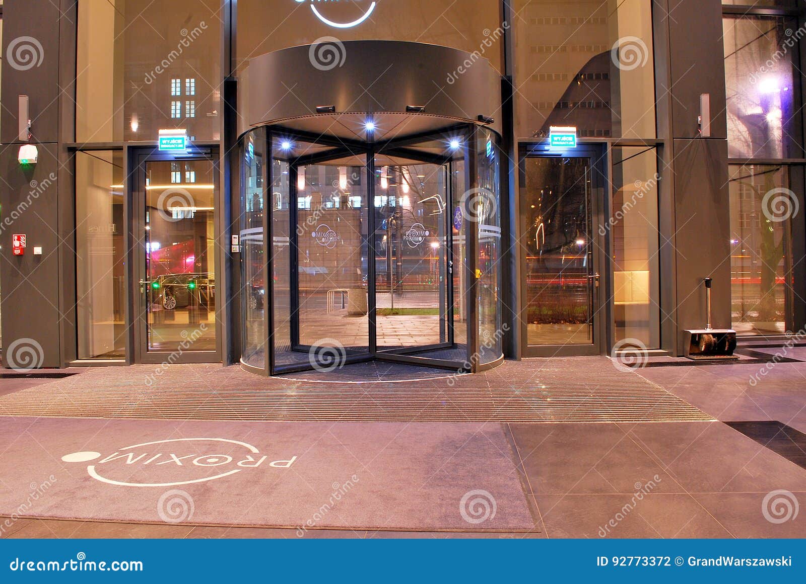 Interior of a Modern Office Editorial Photography - Image of door, gate ...