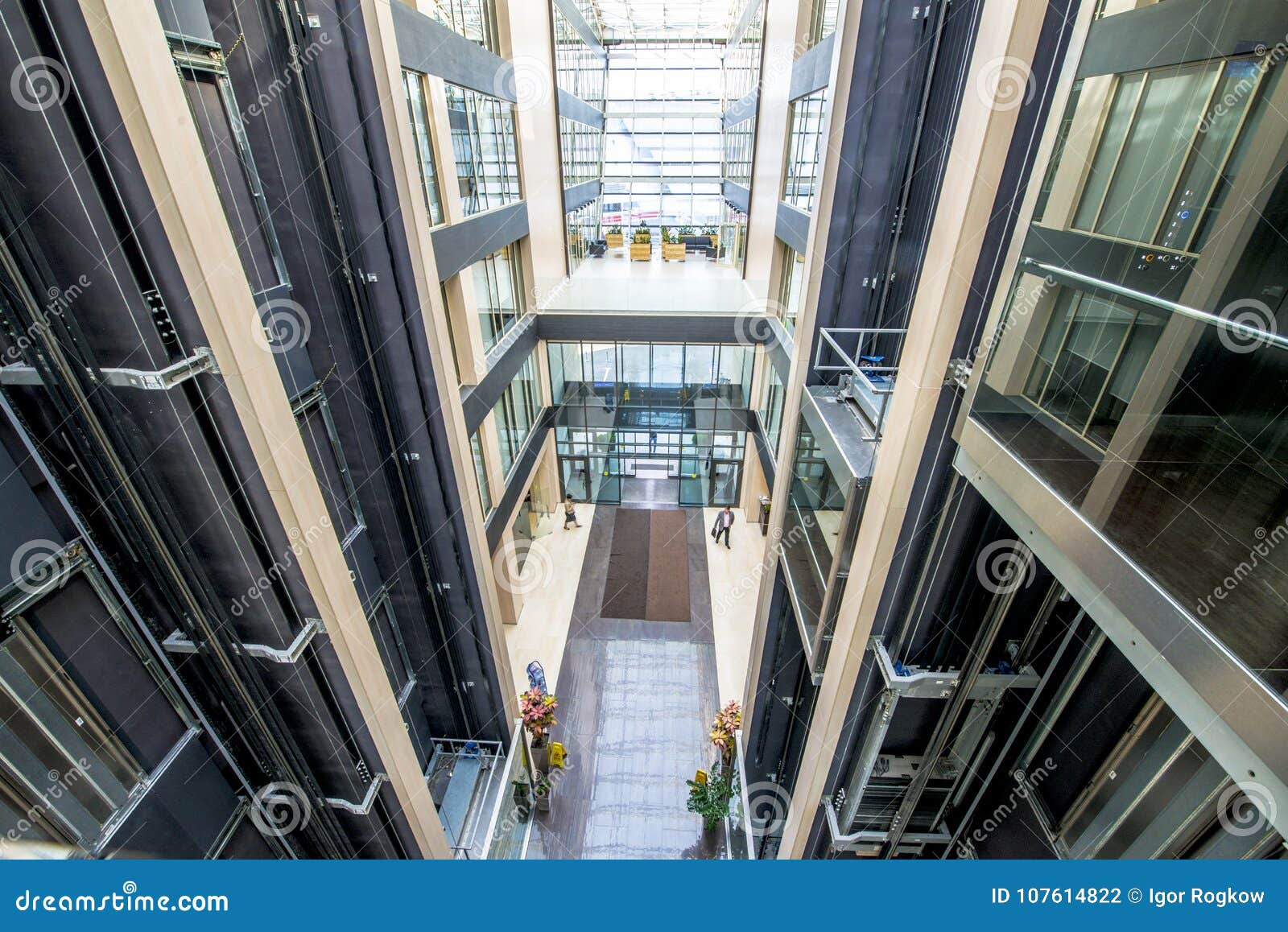Interior of a Modern Prestigious Office Building Editorial Photography ...