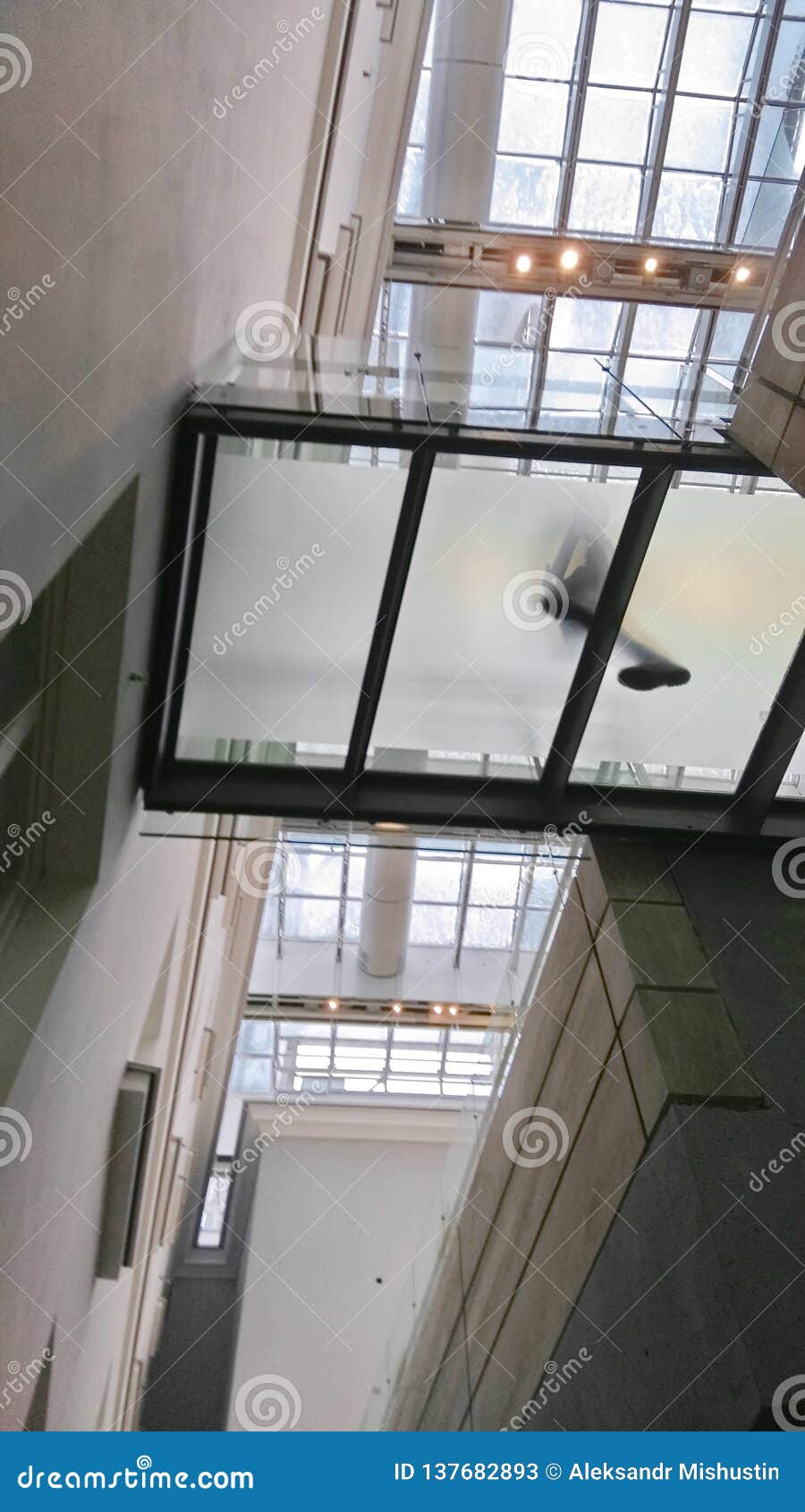 Interior Modern Public stock image. Image of bridge - 137682893