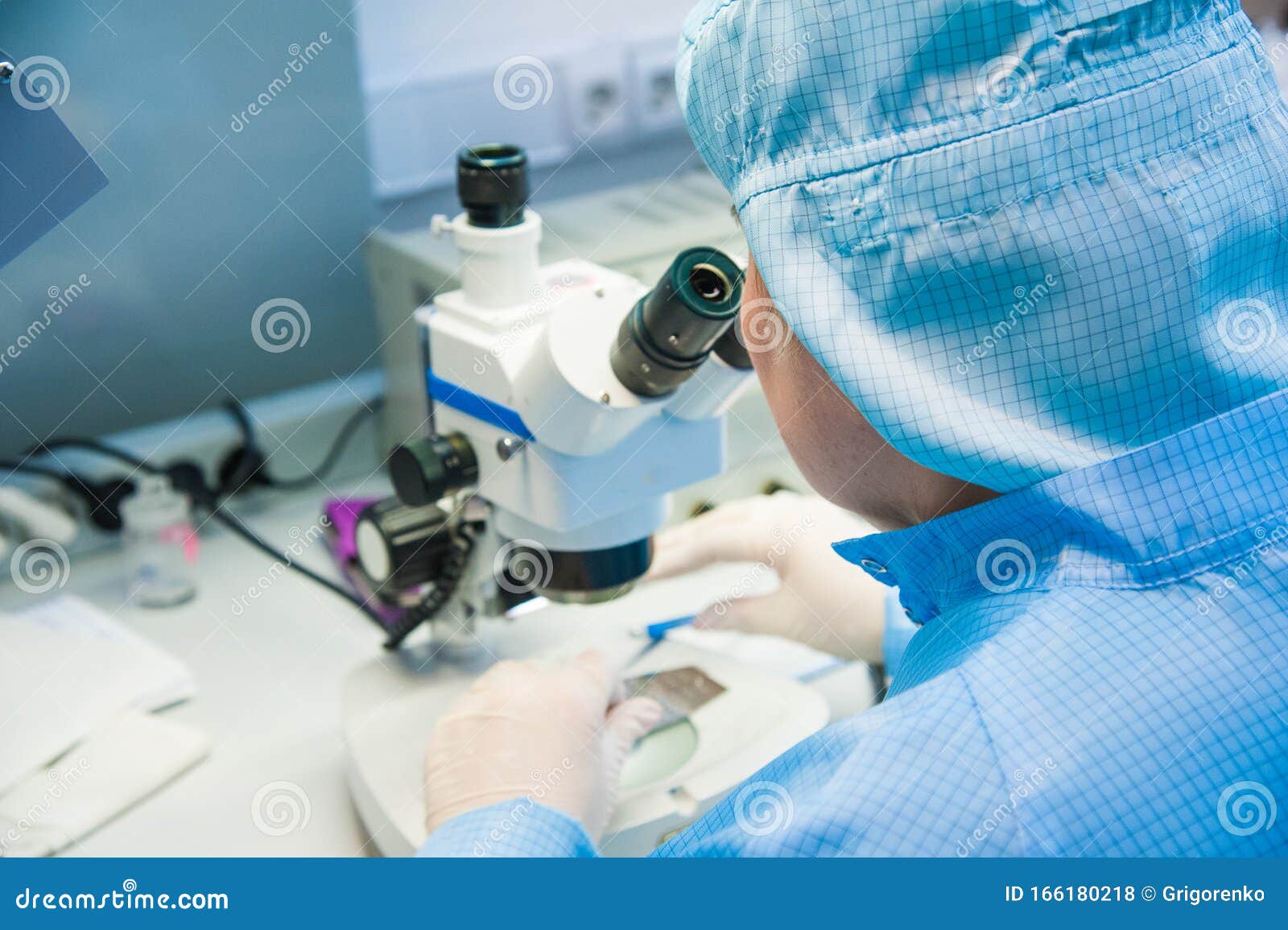 Interior of Modern Research Laboratory Stock Photo - Image of medicine ...