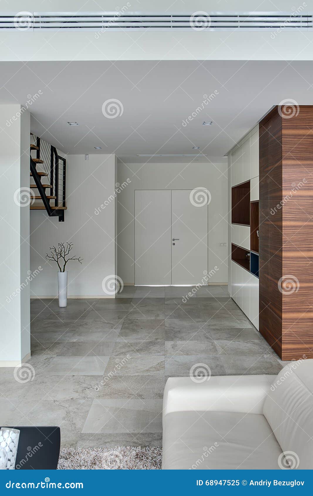 Interior in a modern style stock image. Image of creative - 68947525