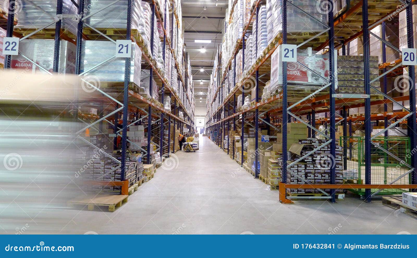 Interior of a Modern Warehouse,Â Logistics Editorial Photo - Image of ...