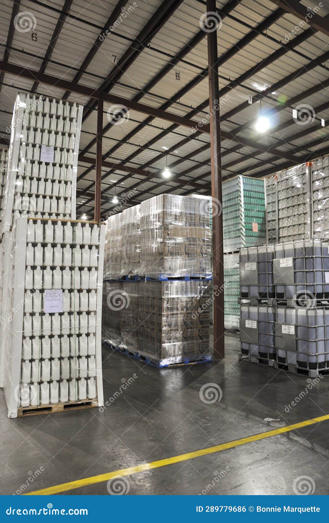 Modern Warehouse Complex. View Of Loading Docks Editorial Image ...