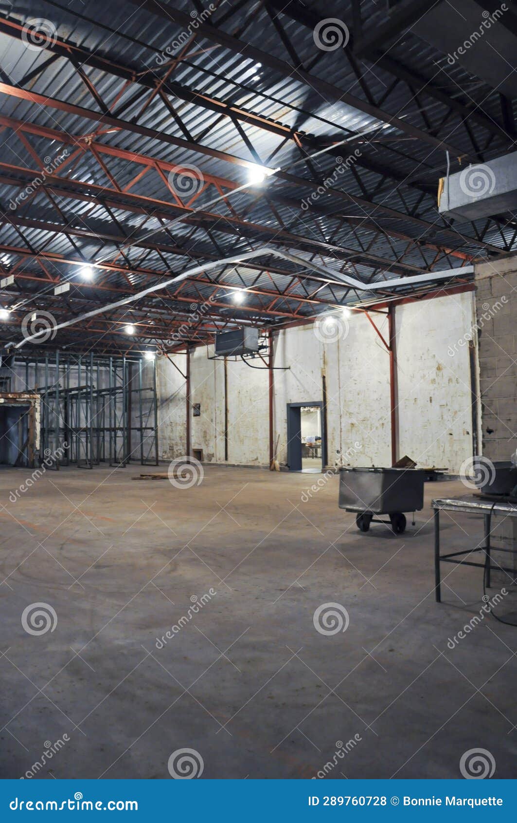 Interior of a Modern Warehouse. Stock Photo - Image of storage ...