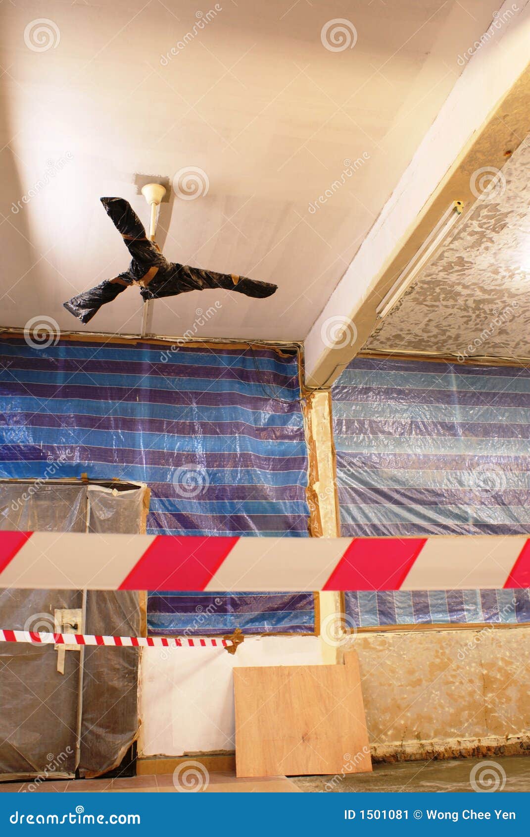 Interior modification area stock image. Image of workplace - 1501081