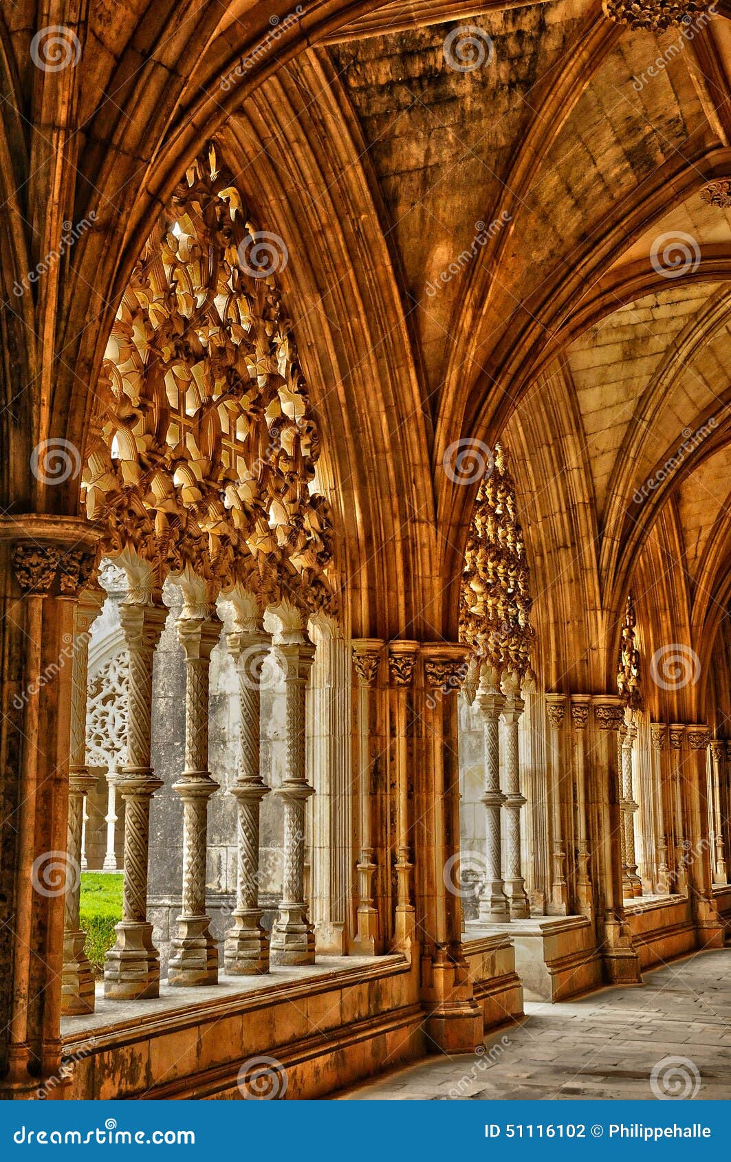 Interior of Monastery of Batalha in Portugal Editorial Photography ...