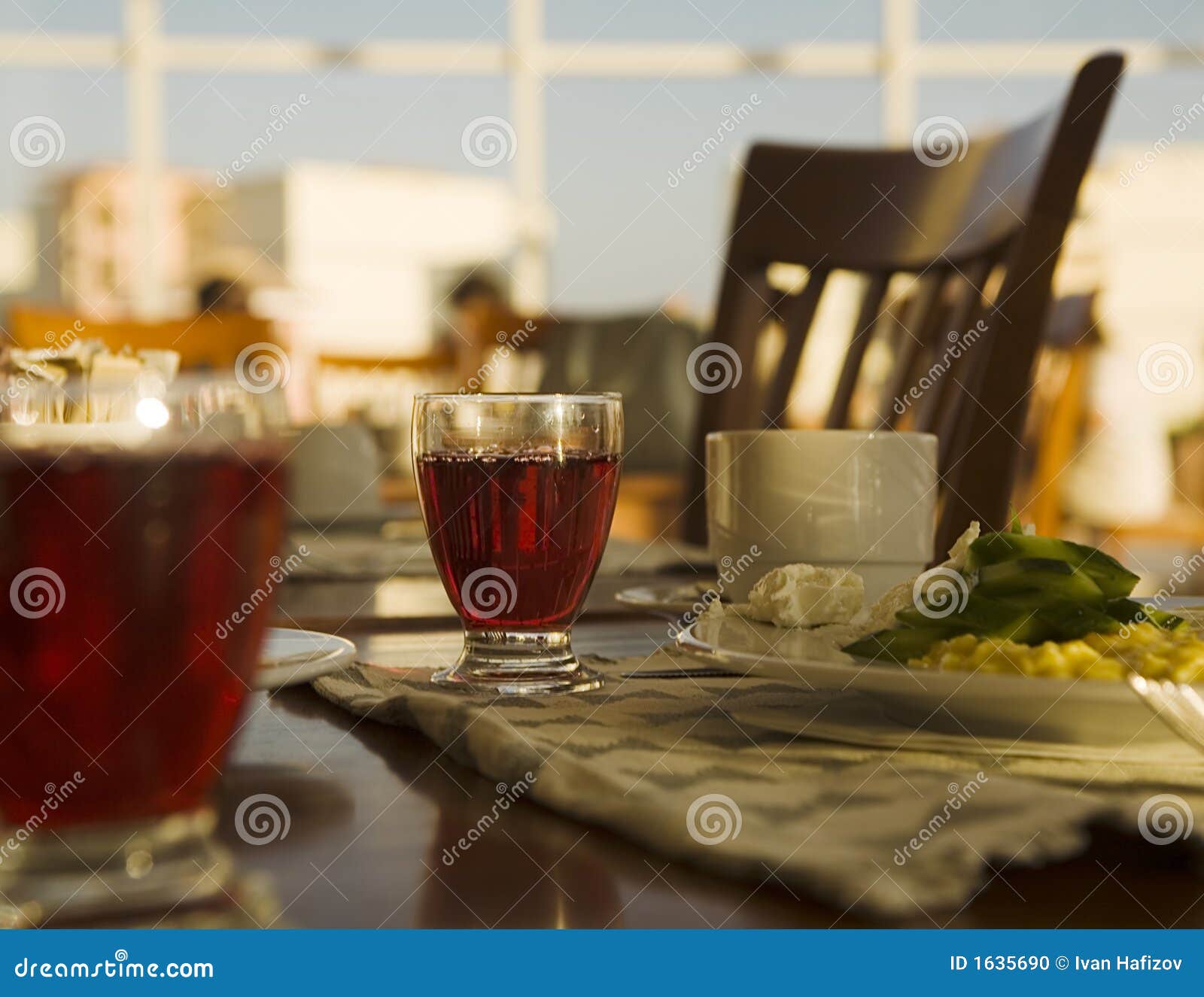 Interior of a Morning Cafe. Stock Photo - Image of chair, drinks: 1635690