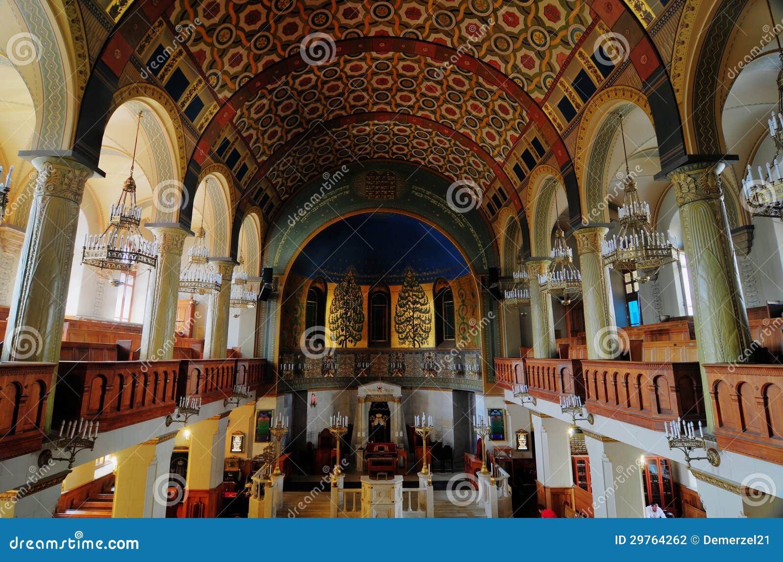 Moscow Choral Synagogue stock photo. Image of orthodox - 29764262