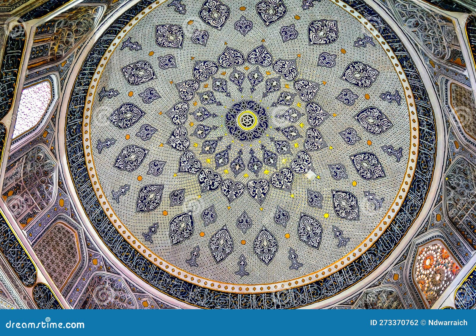 Interior of a Mosque in the Samarkand Editorial Photography - Image of ...