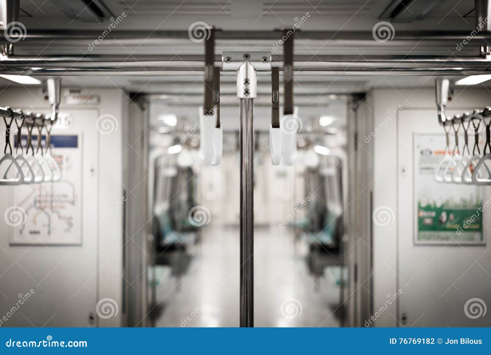 The Interior of an MRT Train in Taipei, Taiwan. Stock Photo - Image of ...