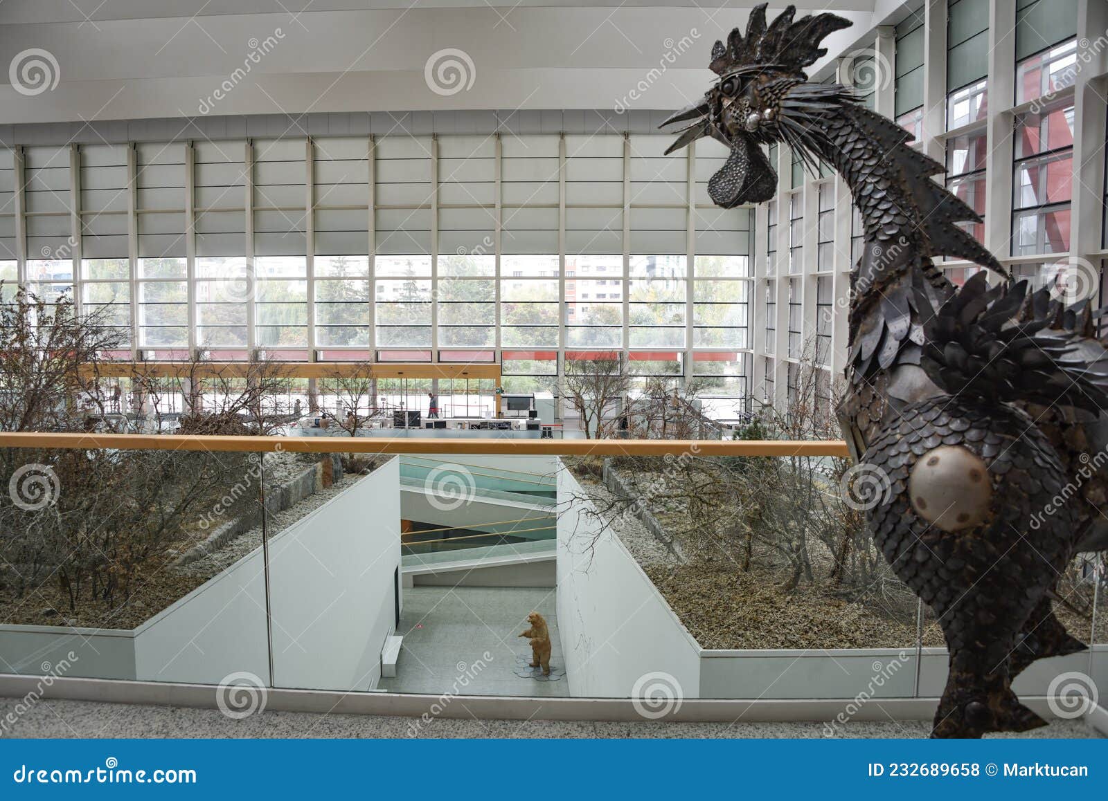 Interior of the Museum of the Human Evolution Editorial Stock Photo ...