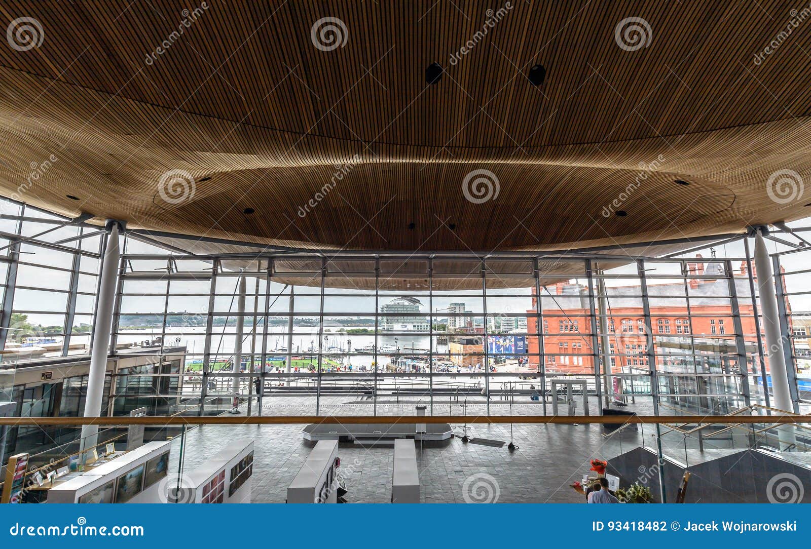 Interior of National Assembly for Wales B Editorial Photography - Image ...