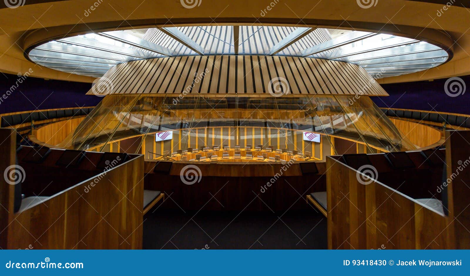 Interior of National Assembly for Wales E Editorial Image - Image of ...