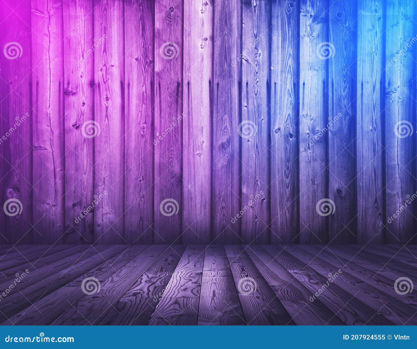 Interior with neon lights stock image. Image of design - 207924555