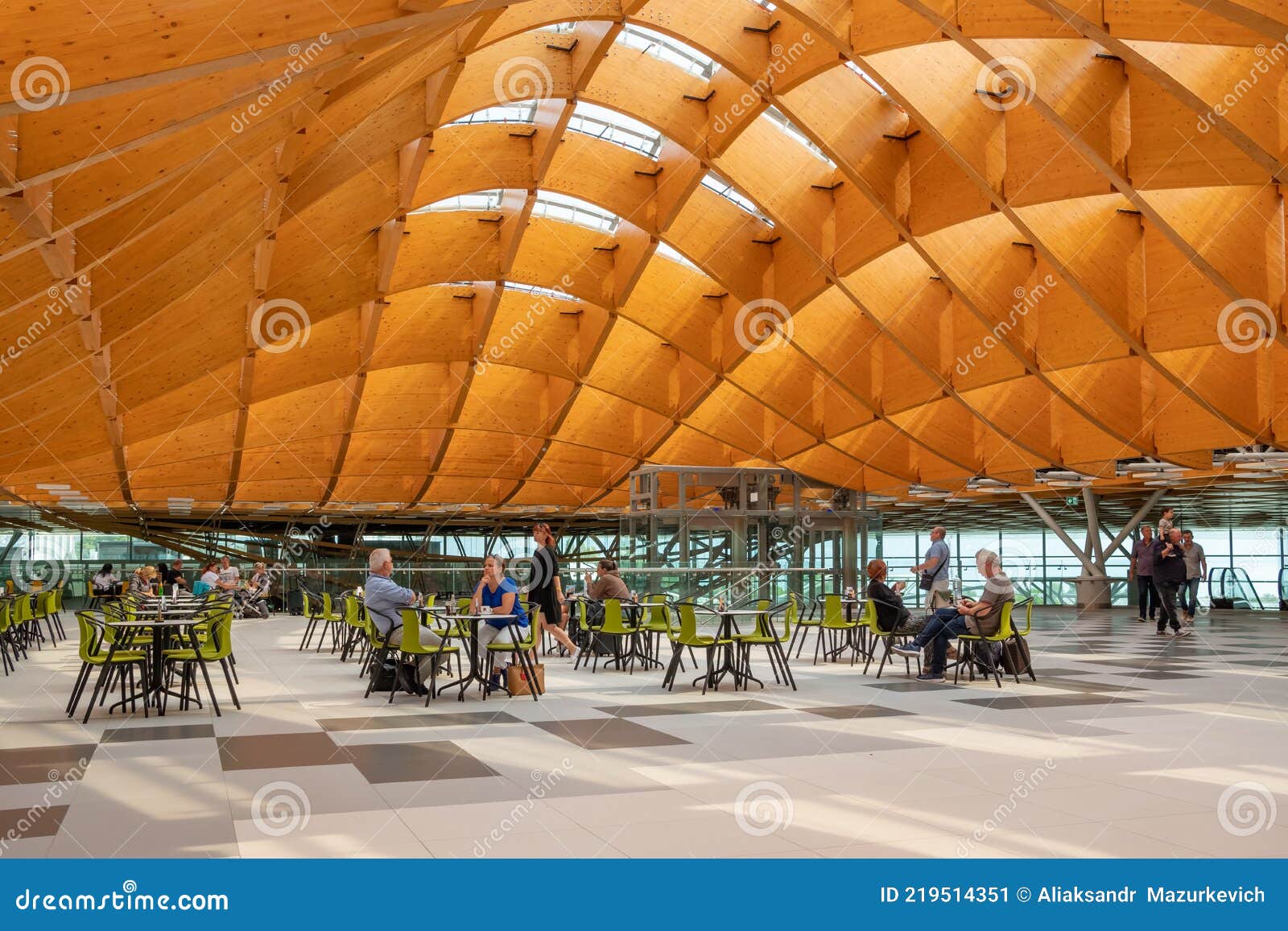 Interior of the New Terminal of Split Airport Editorial Photo - Image ...
