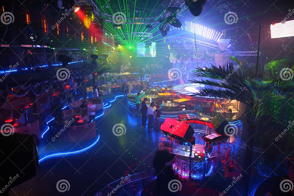 Interior of a night club stock image. Image of interior - 2353433