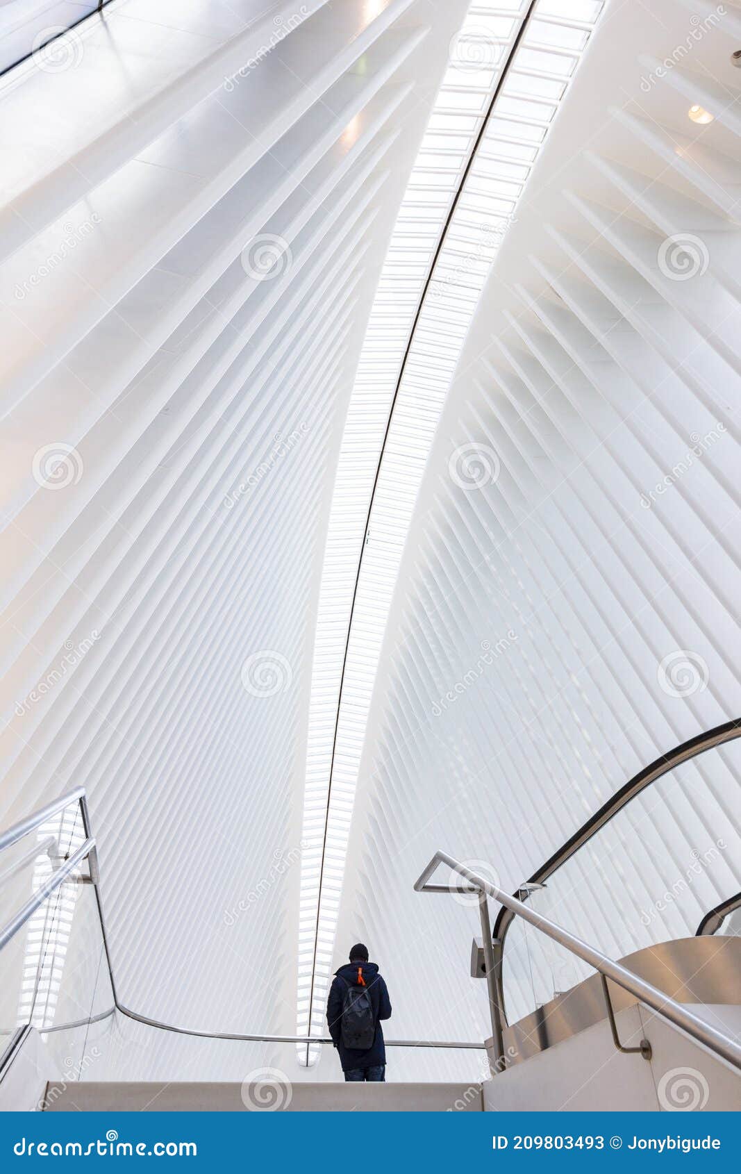 Interior of Oculus Building Editorial Stock Photo - Image of america ...