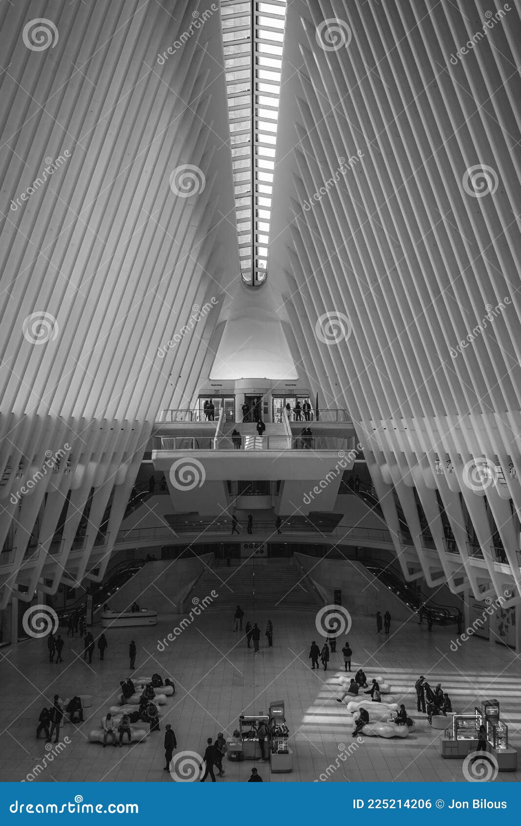 Interior of the Oculus, in Manhattan, New York City Editorial Photo ...