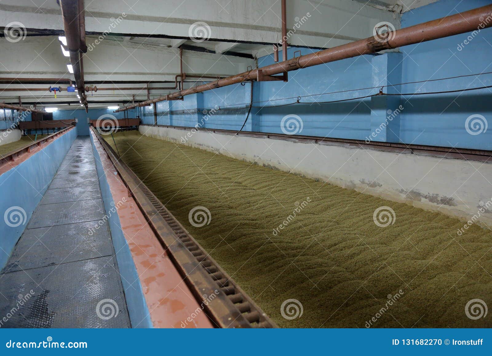Inside the old malt house stock photo. Image of wall - 131682270