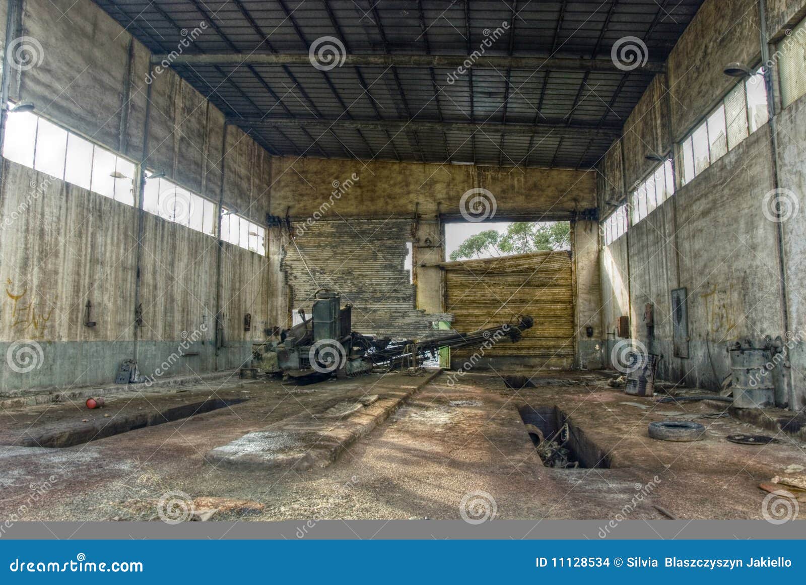 Interior of Old Mine and Machinery Stock Photo - Image of coal, machine ...