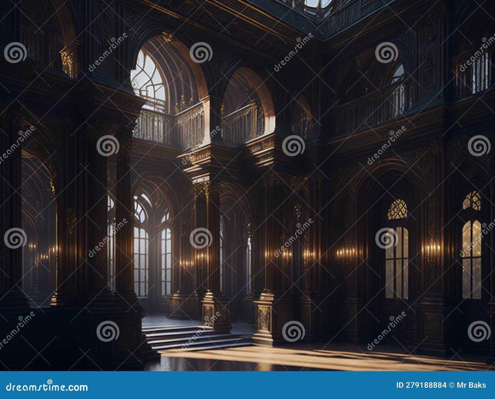 Interior of the Old Palace. Stock Photo - Image of decoration, home ...