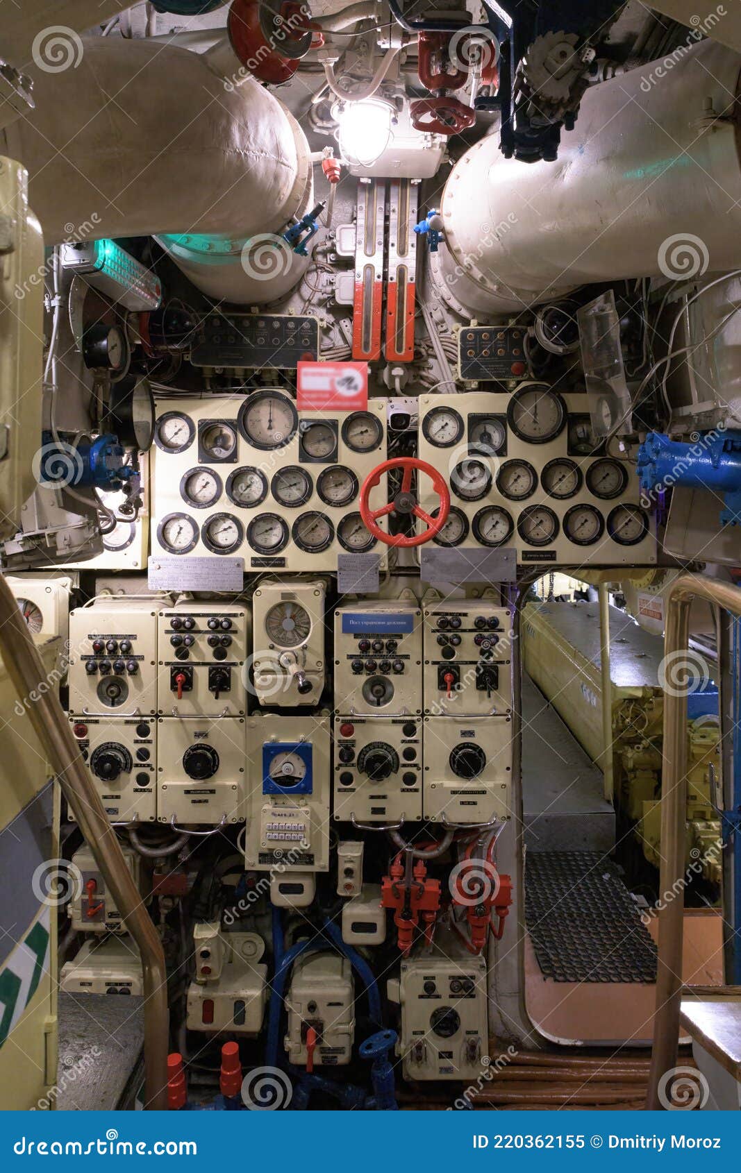 Interior of Old Russian Soviet Submarine Editorial Image - Image of ...
