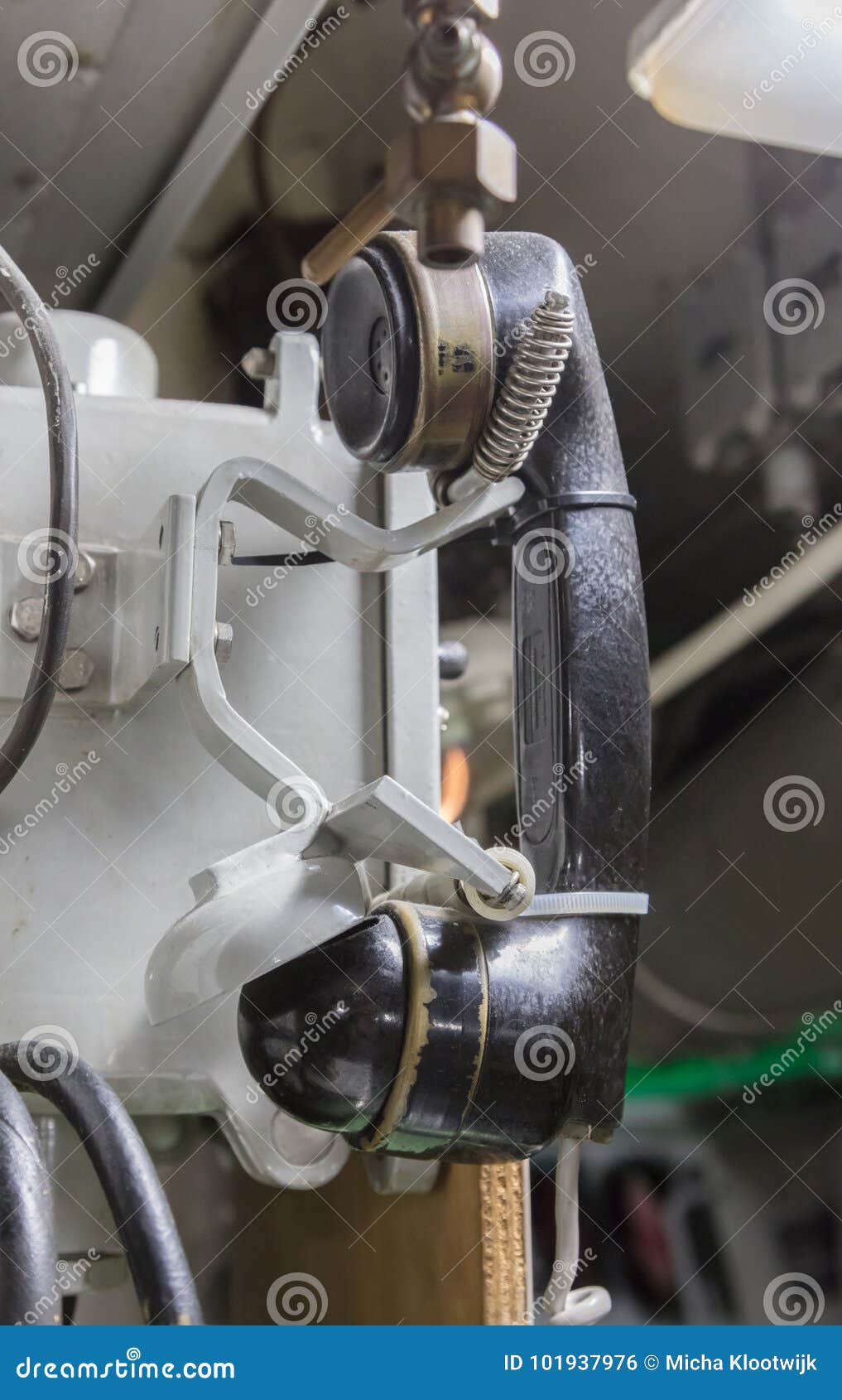 Interior of an Old Submarine Stock Photo - Image of room, inside: 101937976