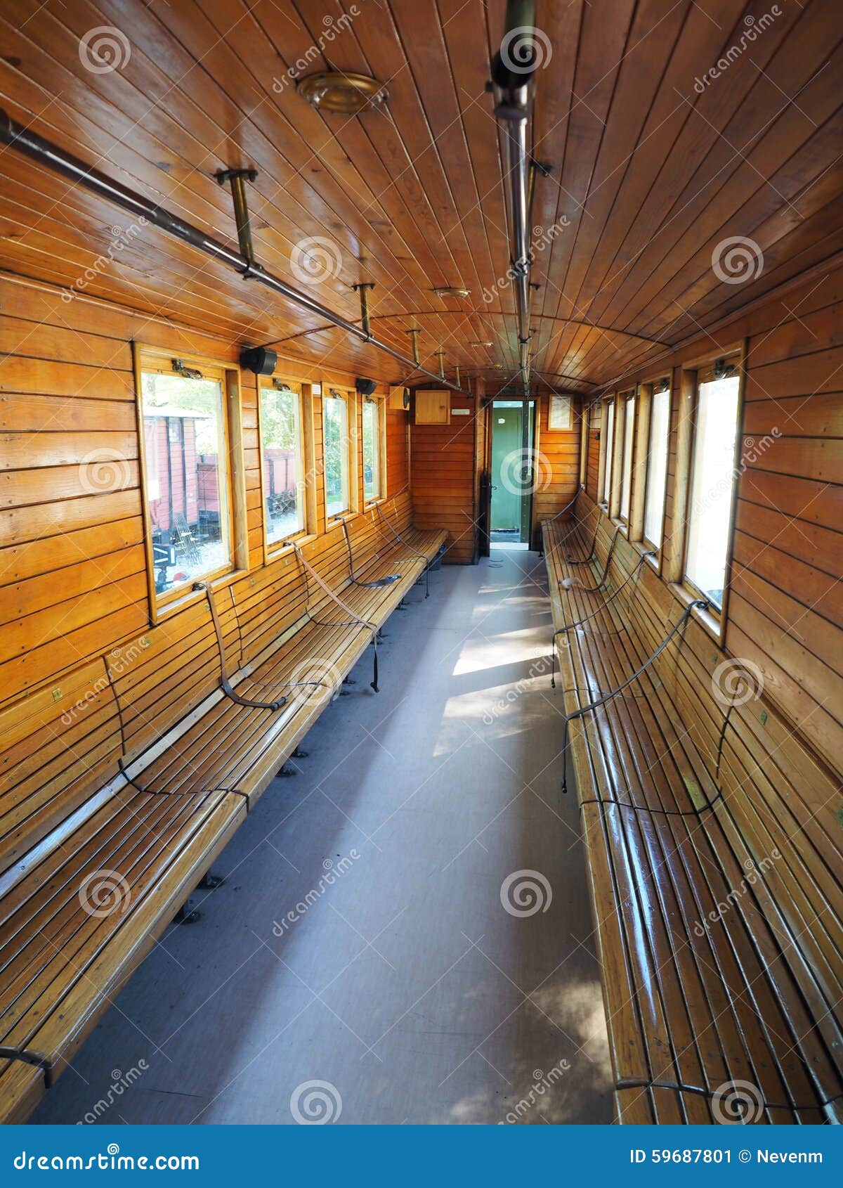 Interior of Old Train Carriage Stock Image - Image of deco, retro: 59687801