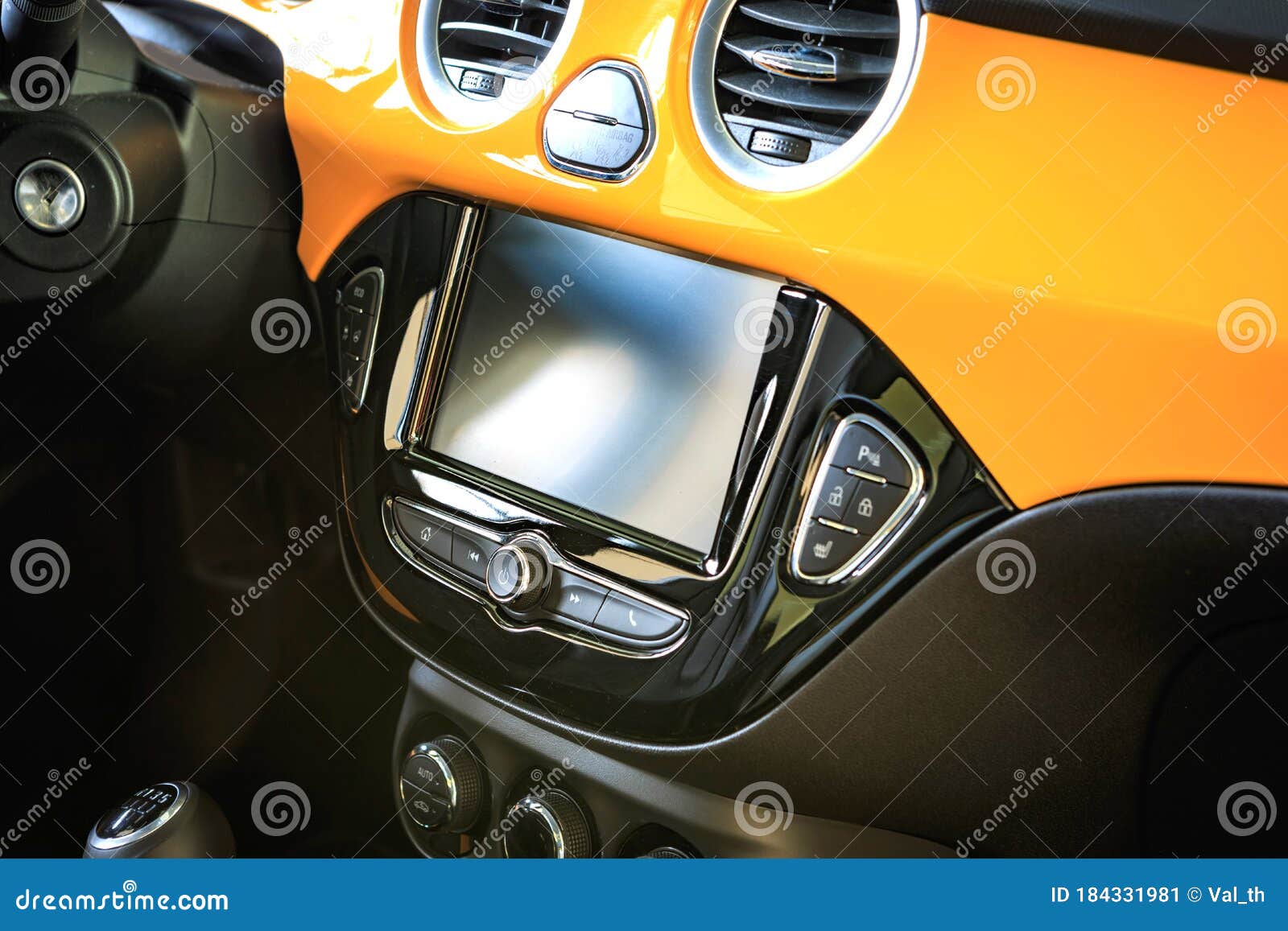 Interior of Opel Adam editorial photo. Image of motor - 184331981