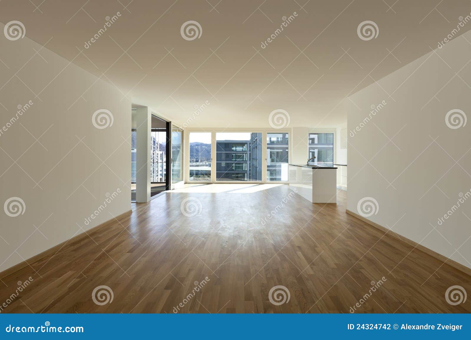 Interior, open space stock photo. Image of contemporary - 24324742