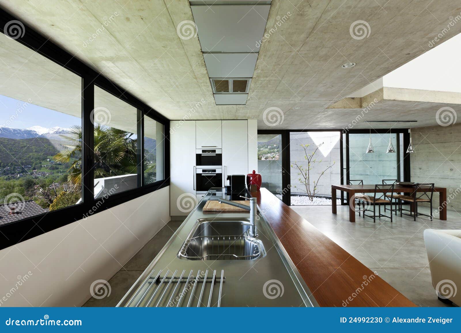Interior, open space stock photo. Image of gray, material - 24992230