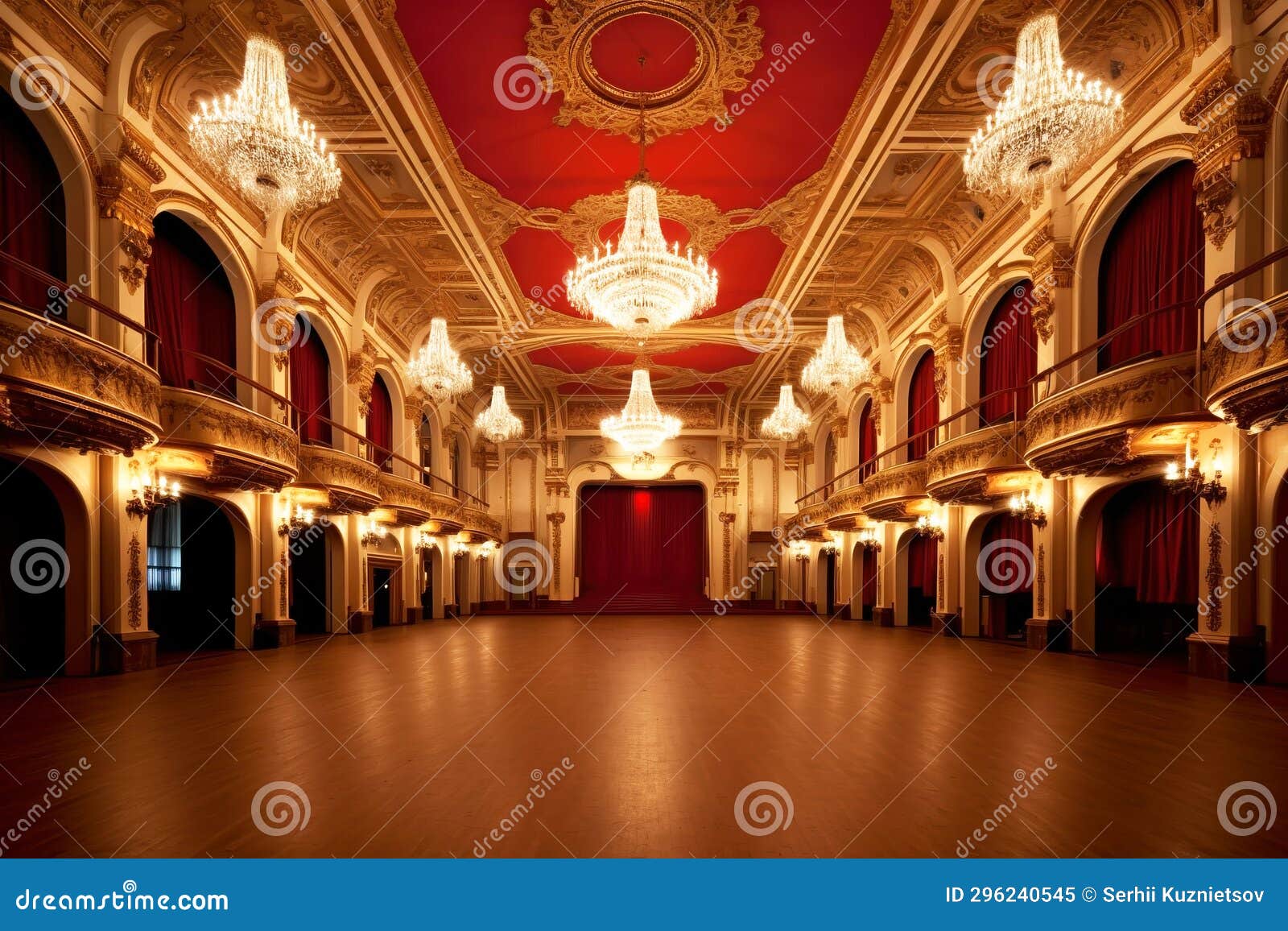 Interior of the Opera Hall, Classical Architecture of Entertainment ...