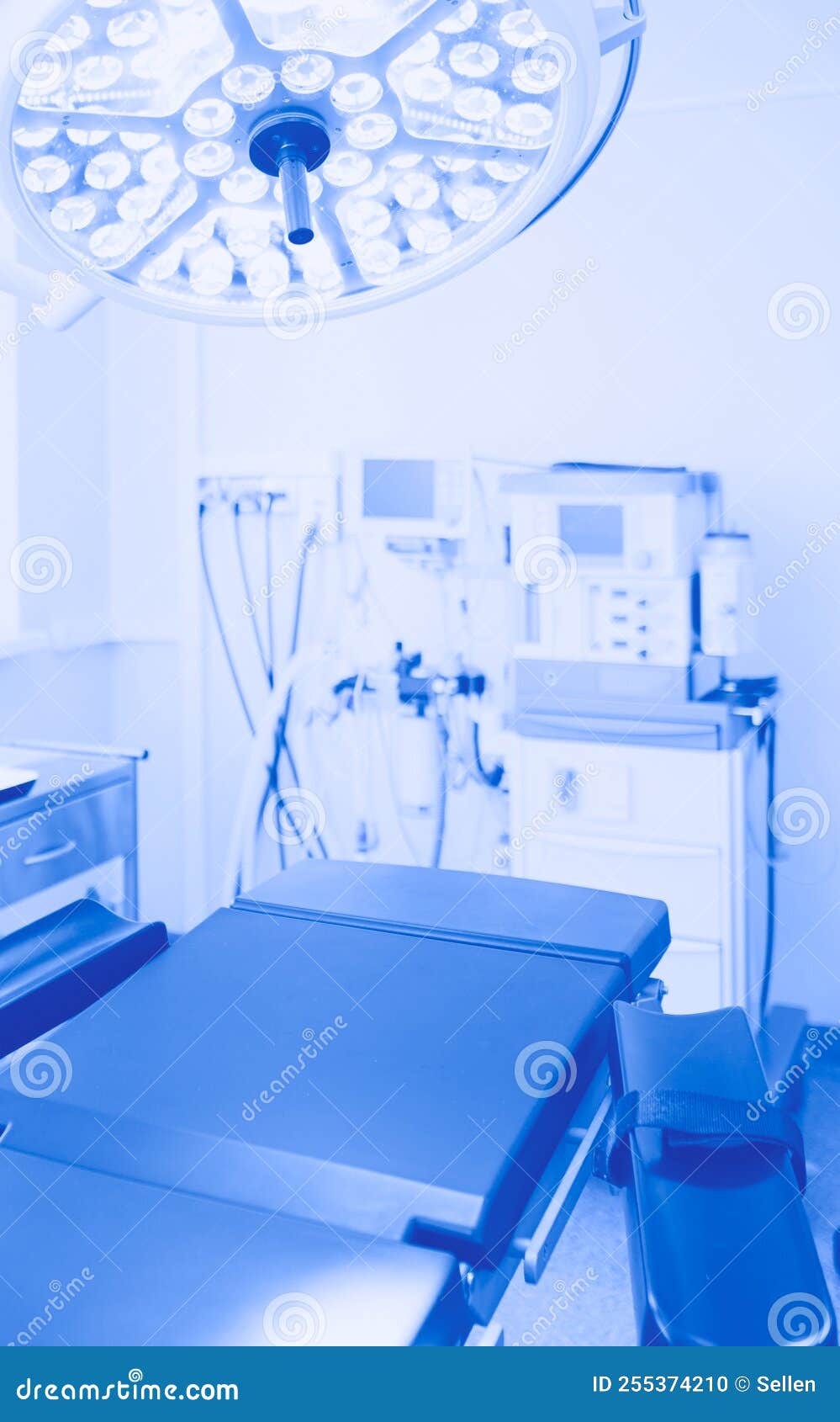 Interior of Operating Room in Modern Clinic Stock Photo - Image of work ...